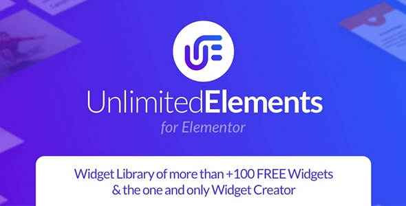 Unlimited Elements for Elementor 2.0.1 » WordPress Plugins